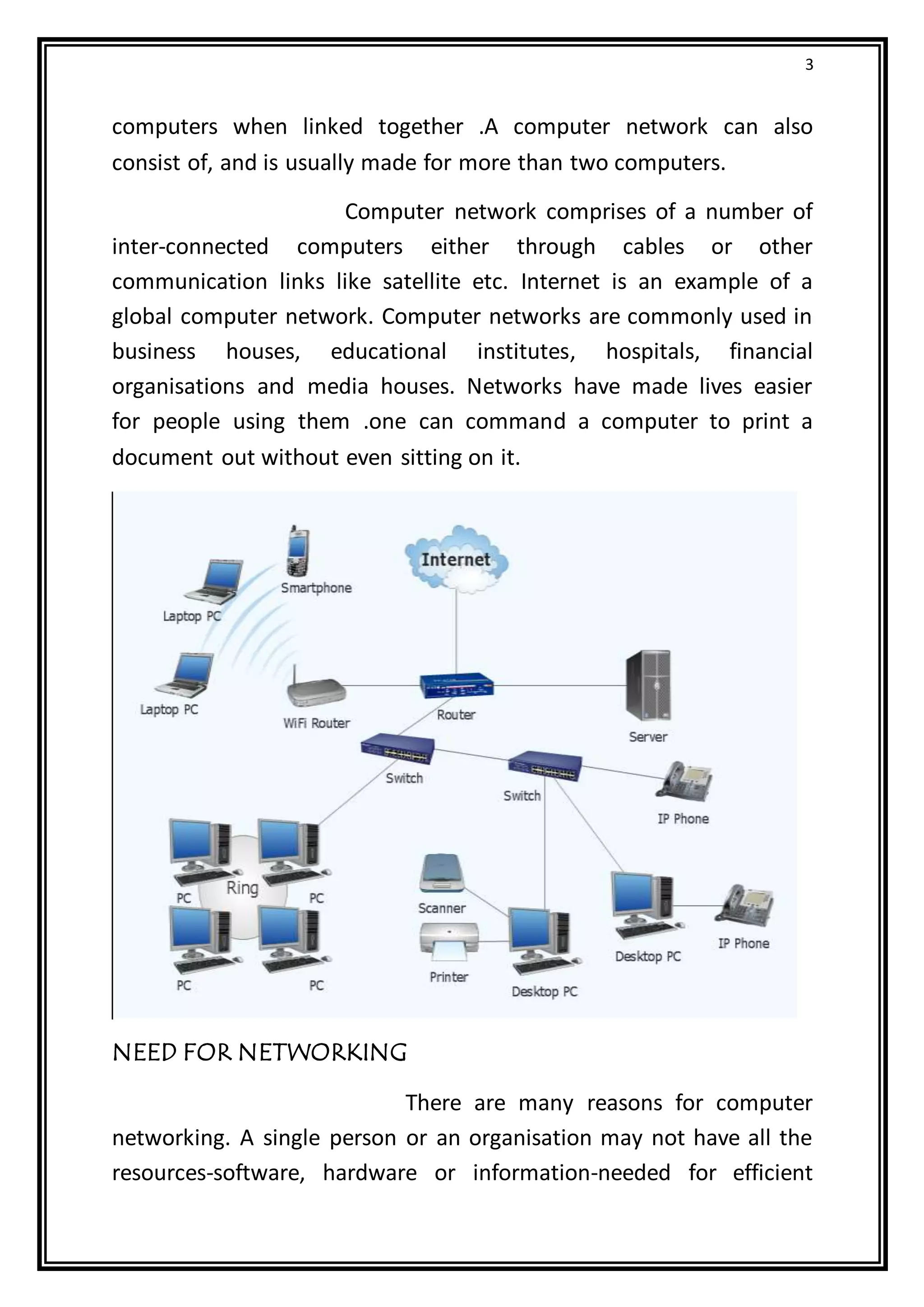 Networking online assignment | DOCX | Computer Networking | Computing