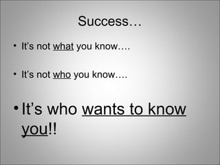 Networking powerpoint | PPT