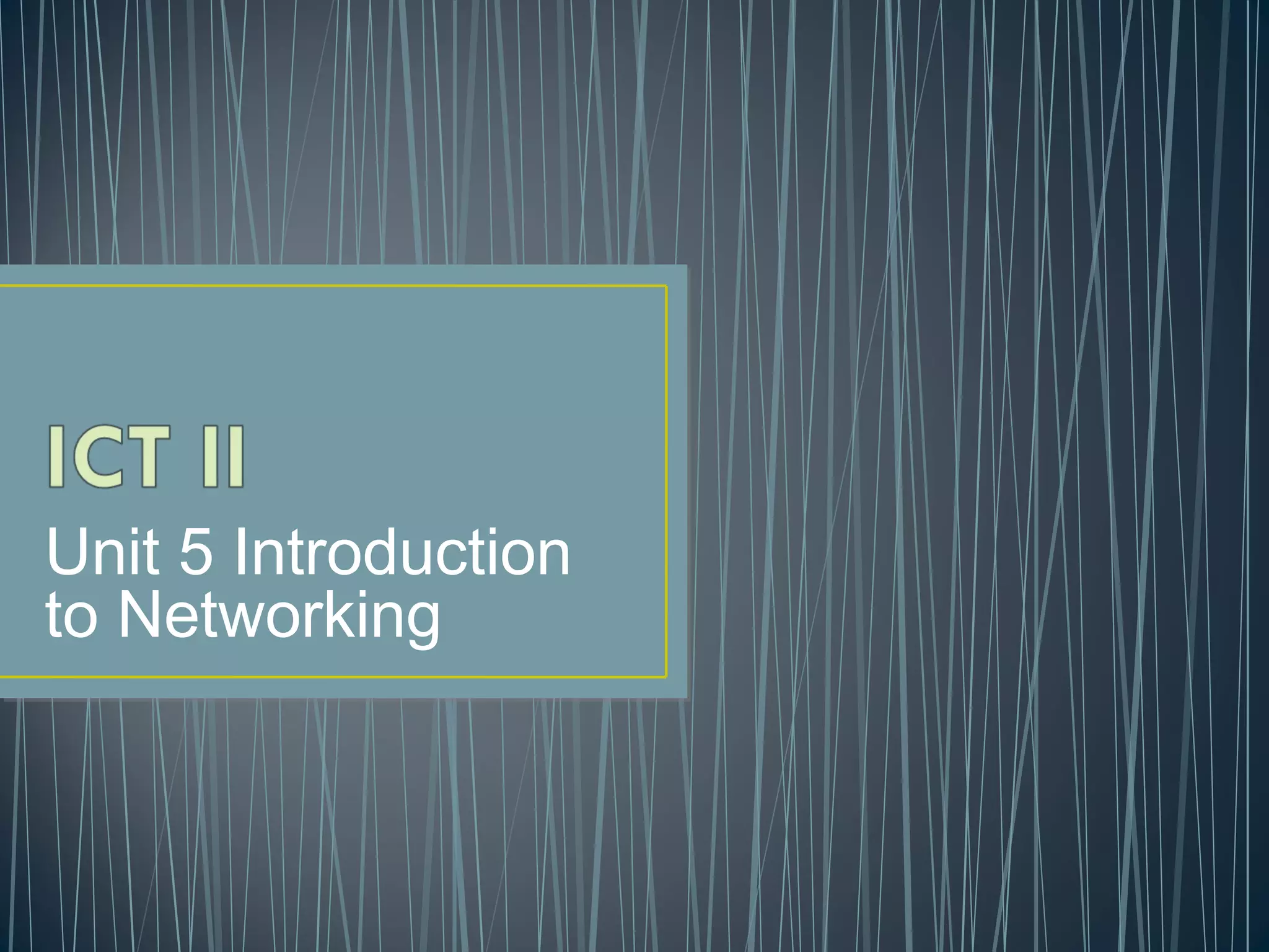 Networking power point | PPT