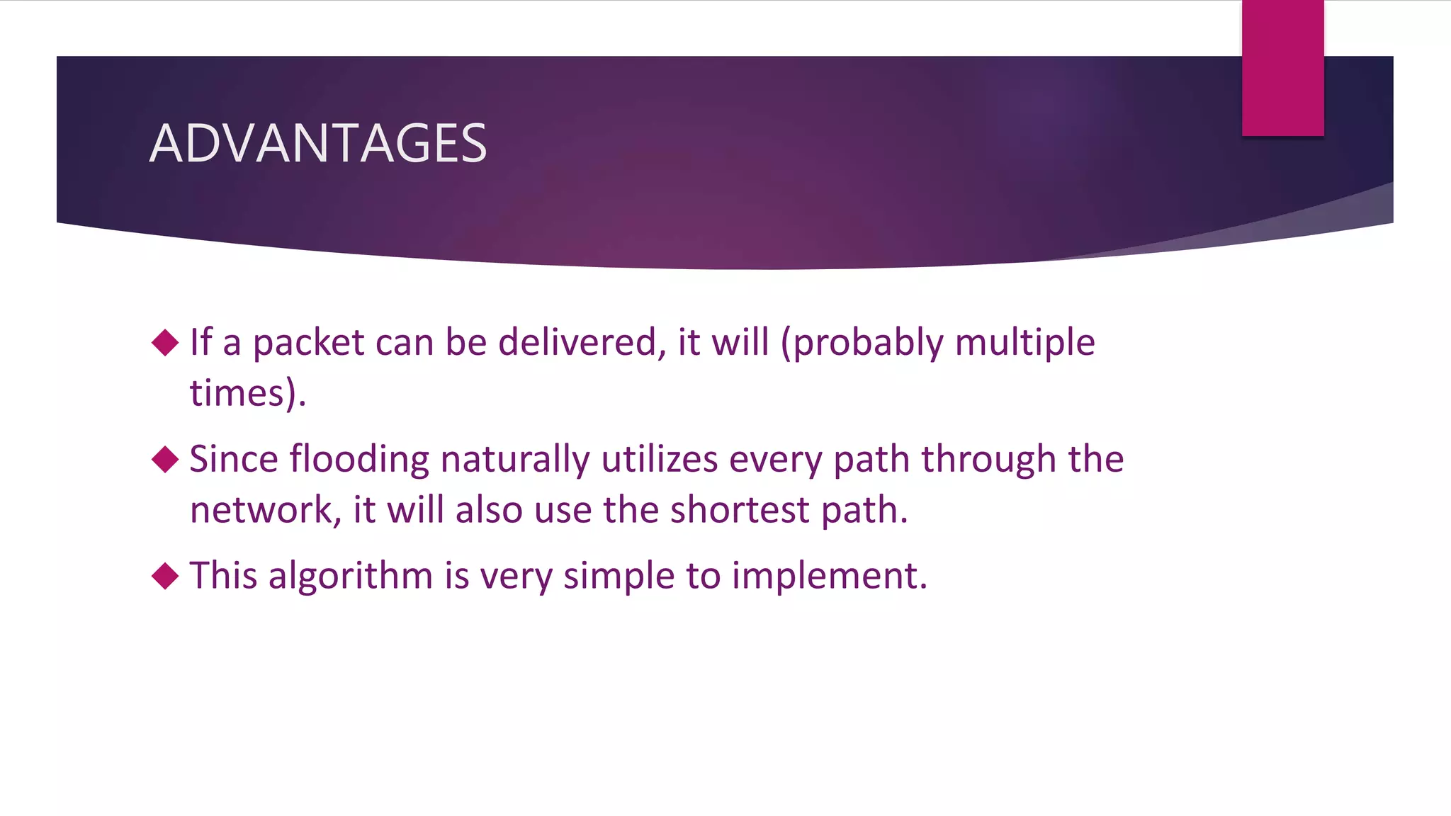 Dijkstra And Flooding Pptrouting Algorithm Ppt