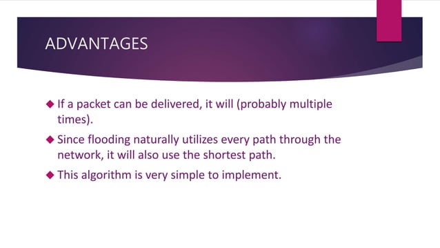 Dijkstra & flooding ppt(Routing algorithm) | PPTX