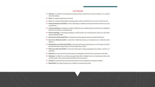 Networking ppt | PDF