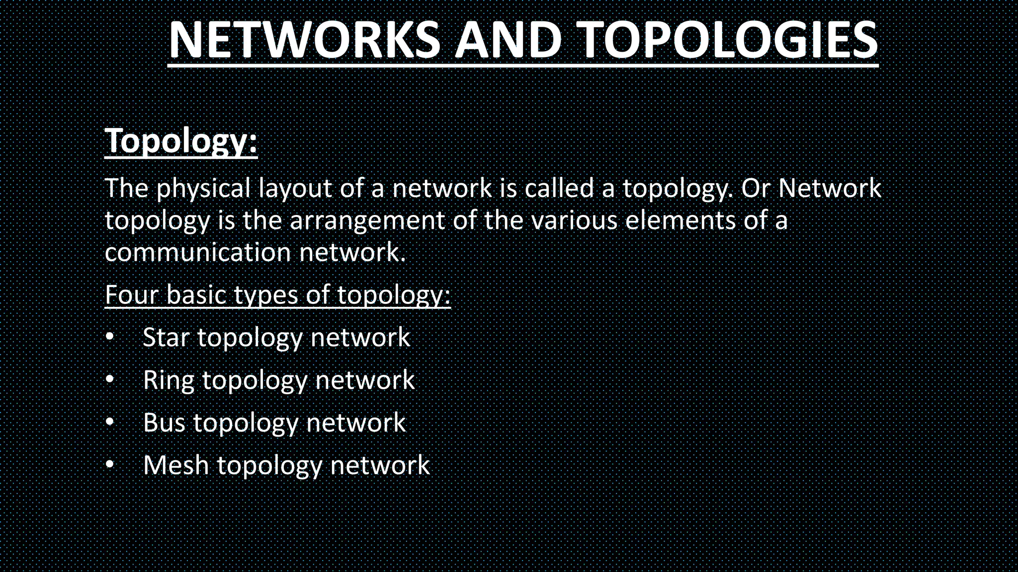 Network And Topology | PPTX | Computer Networking | Computing