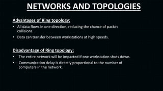 Network And Topology | PPTX | Computer Networking | Computing