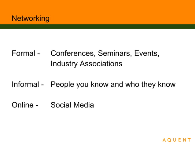 Networking Your Way to Success | PPT | Social Networking | Internet