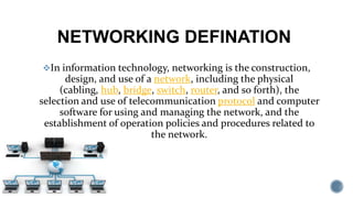 Networking presentation | PPT