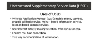 Data services and Unstructured Supplementary Data Services (USSDs) .pptx