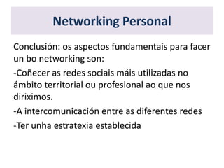 Networking profesional | PPT