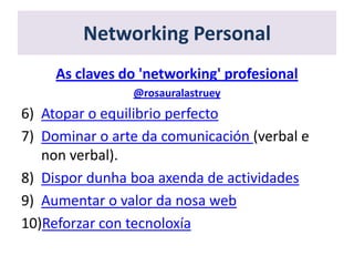 Networking profesional | PPT