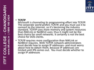 ITFT - Networking protocols | PDF