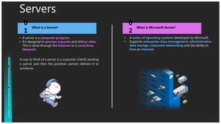 Networking & Servers | PPTX