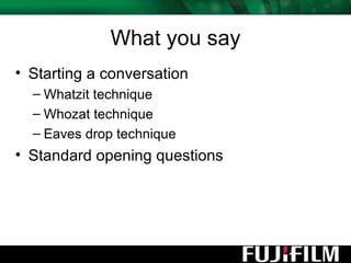 Networking Skills Presentation Dec09 | PPT