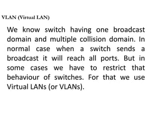 Networking switch | PPTX