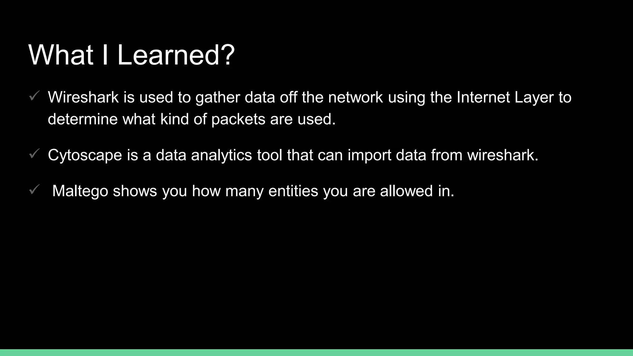 Networking Task | PPT