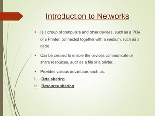 Networking & tele communication | PPT