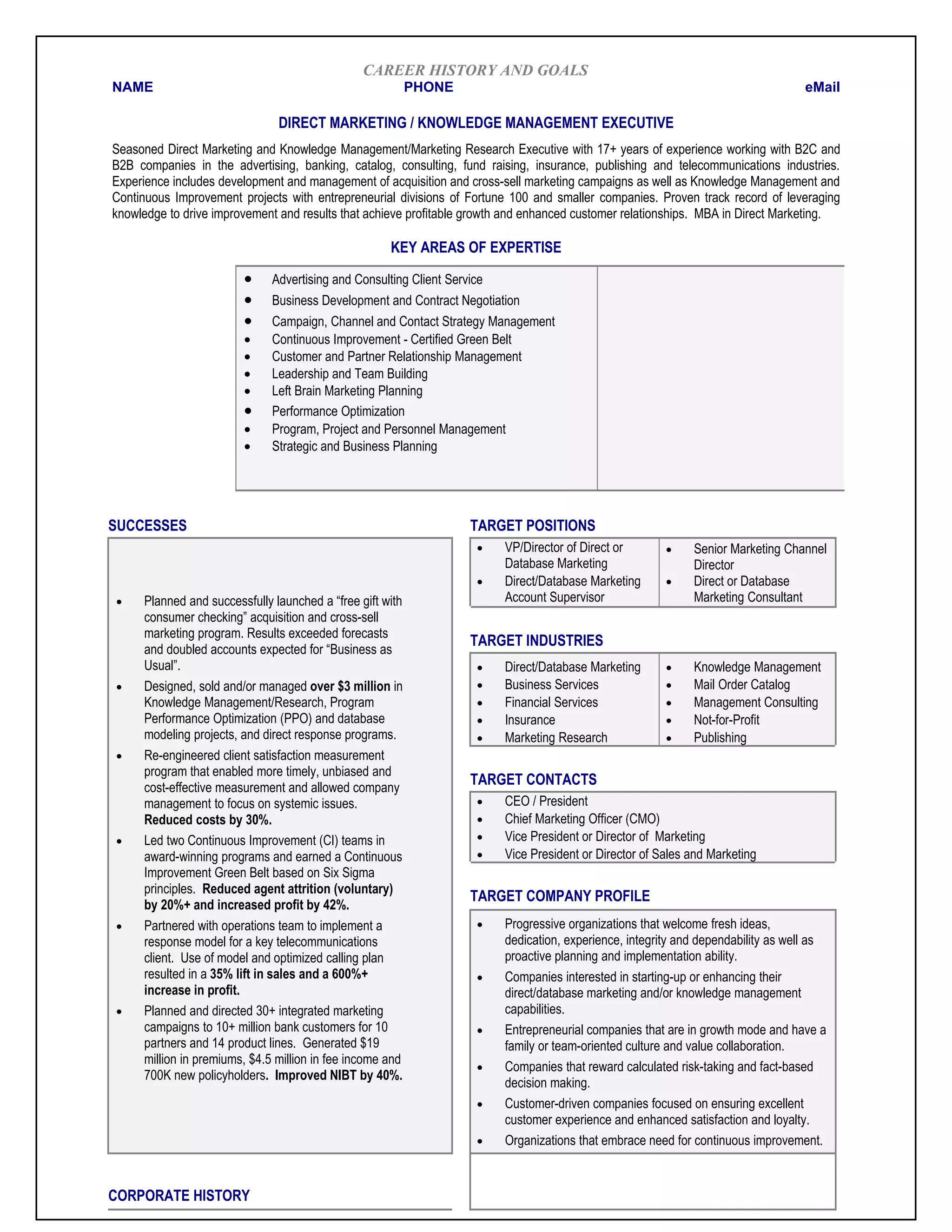 Networking Template Example | DOC | Business Administration | Business