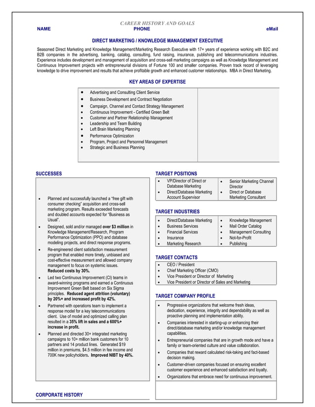 Networking Template Example | DOC | Business Administration | Business