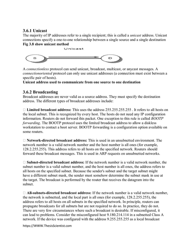 The Internet Protocol version 4 (IPv4) | PDF