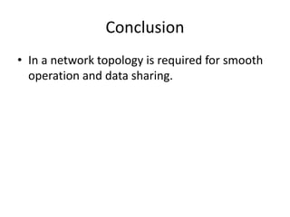 Networking topology | PPTX