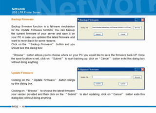 Networking usb printer manual | PDF