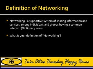 Networking – What Is It Really? | PPT