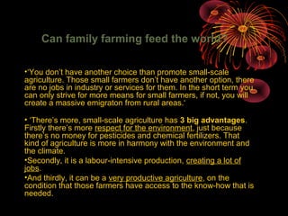 Networking with farmers & farmergroups | PPT