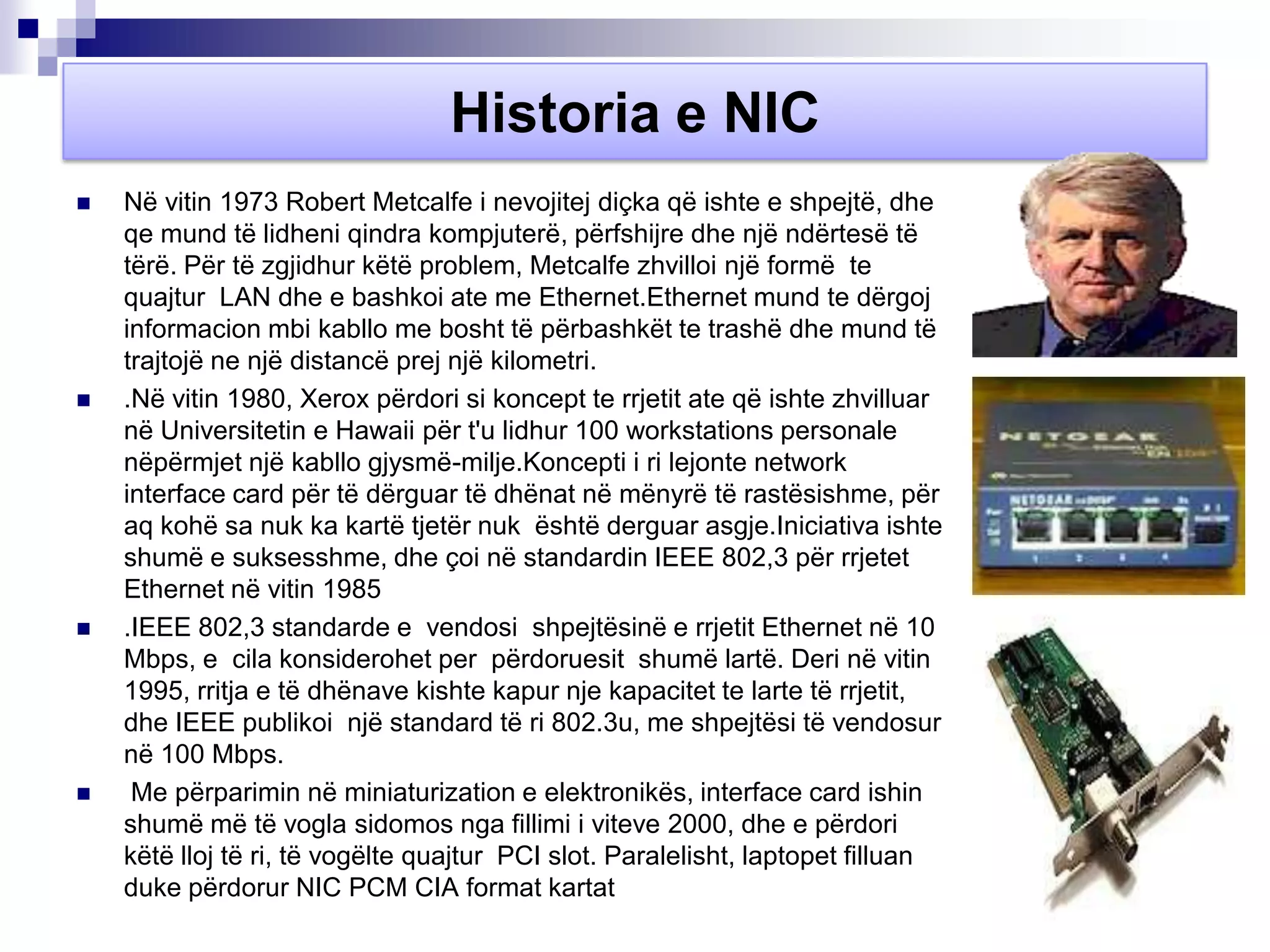 Network interface card | PPTX