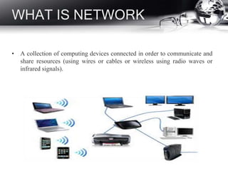 Network & internet presentation | PPTX