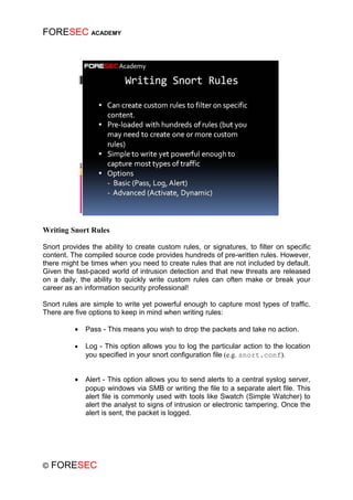 Network intrusi detection system | PDF