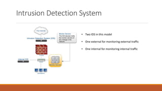 Network intrusion detection system and analysis | PPTX