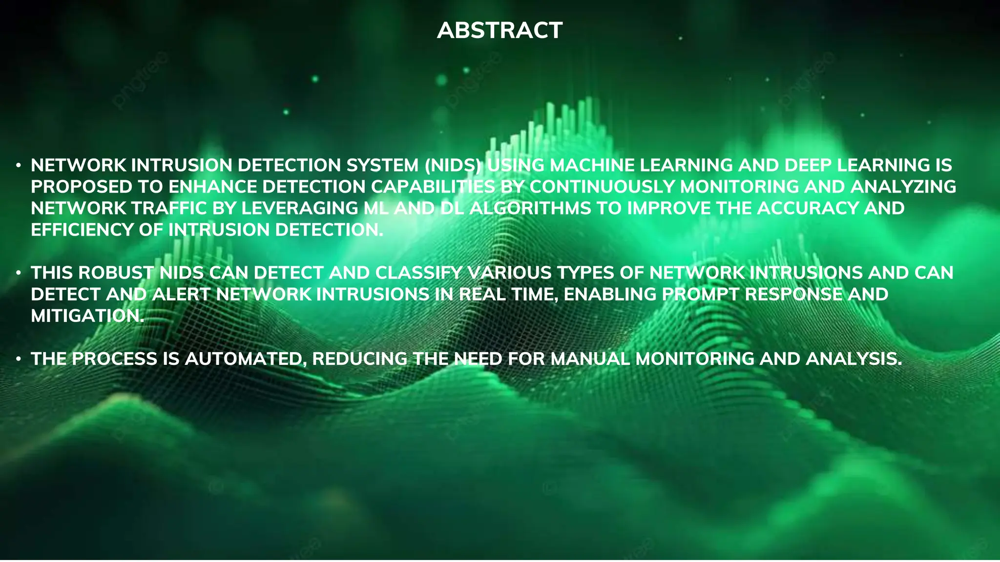 Network Intrusion Detection System Using Machine Learning And Deep Learning Final Year Project