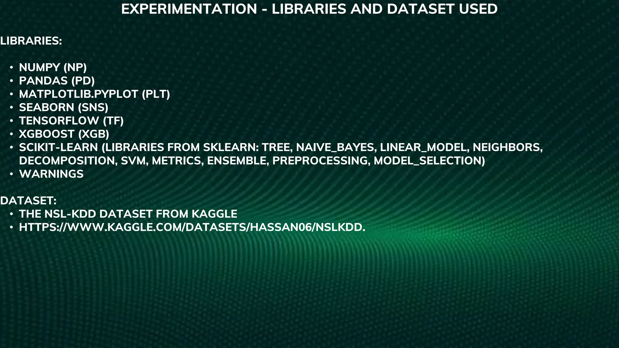 Network Intrusion Detection System Using Machine Learning and Deep ...