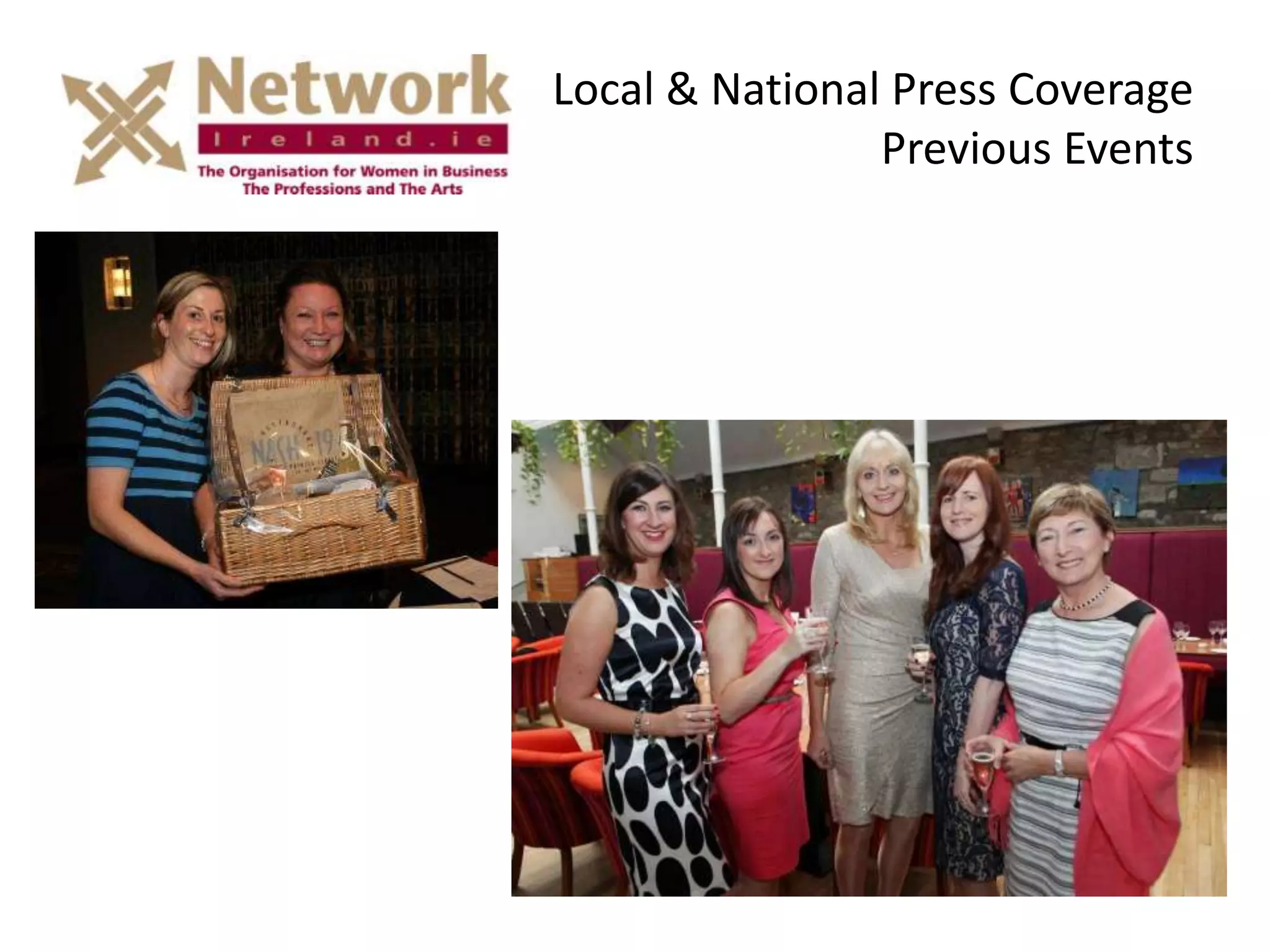 Network ireland conference sponsorship2 | PPTX | Awards Shows | Events