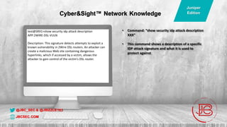 Helpful Juniper Tips and Tricks for New Network Engineers | PPT