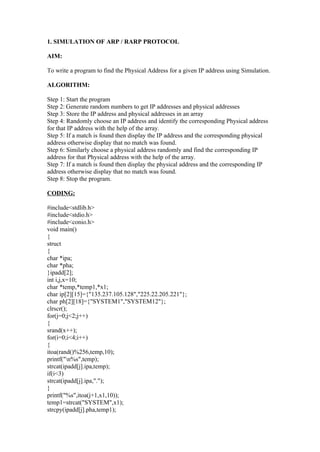 Network lab manual | DOC