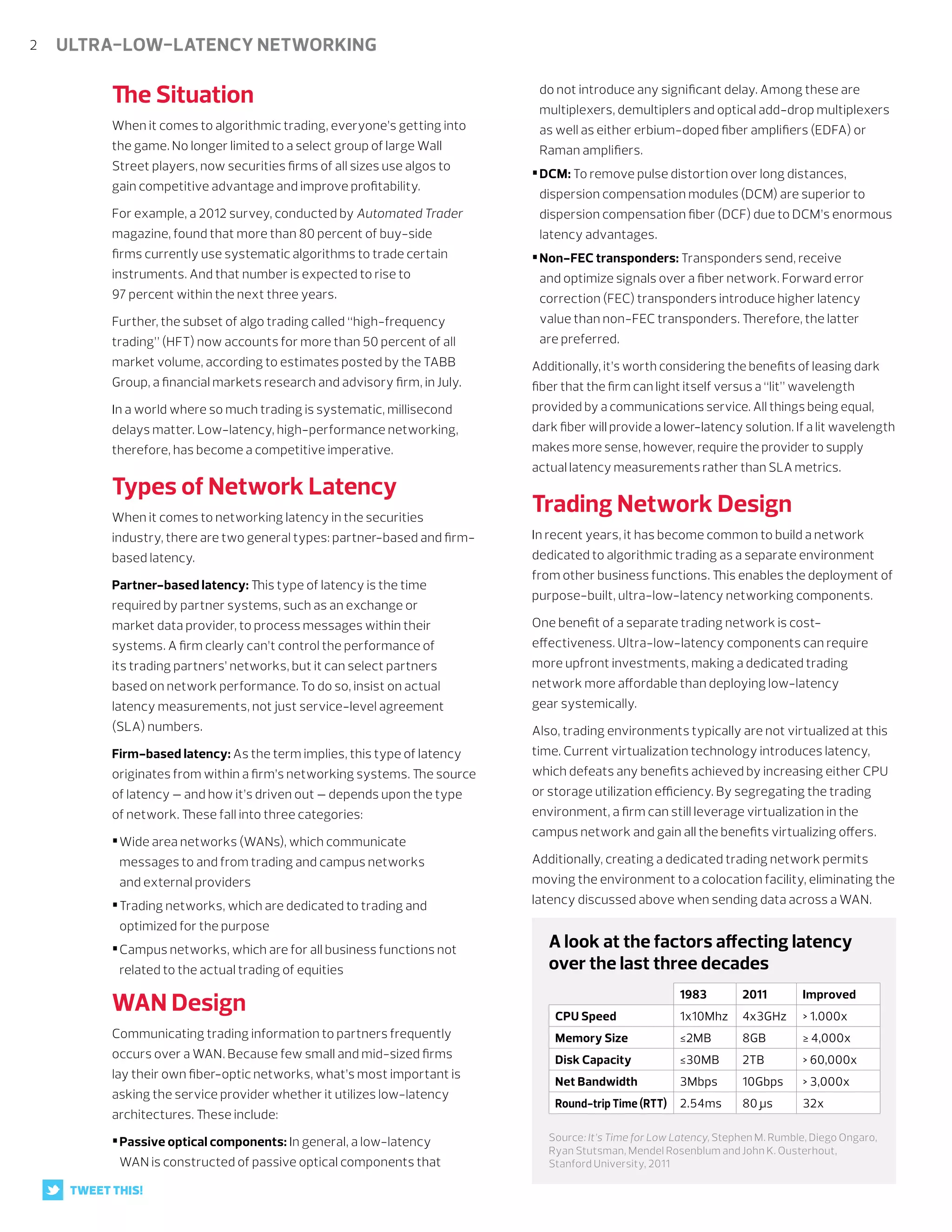 Network Latency | PDF