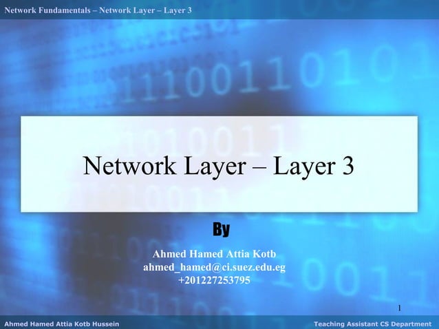 Network layer | PPT