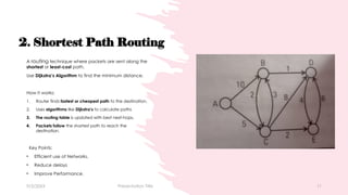 NETWORK layer - an introduction to osi model and its types | PPTX