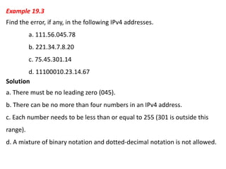 Network_layer_addressing.pptx | Computer Networking | Computing