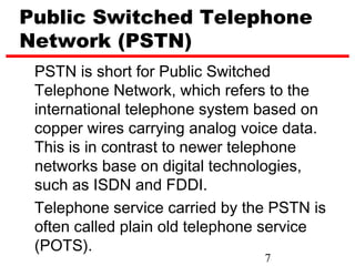 Network layer and circuit switching | PPT