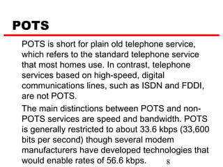 Network layer and circuit switching | PPT