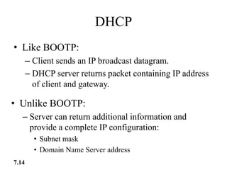 Network layer ip address assignment and routing | PDF | Computer ...