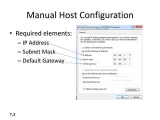 Network layer ip address assignment and routing | PDF | Computer Networking | Computing