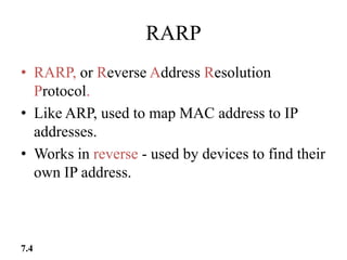 Network layer ip address assignment and routing | PDF