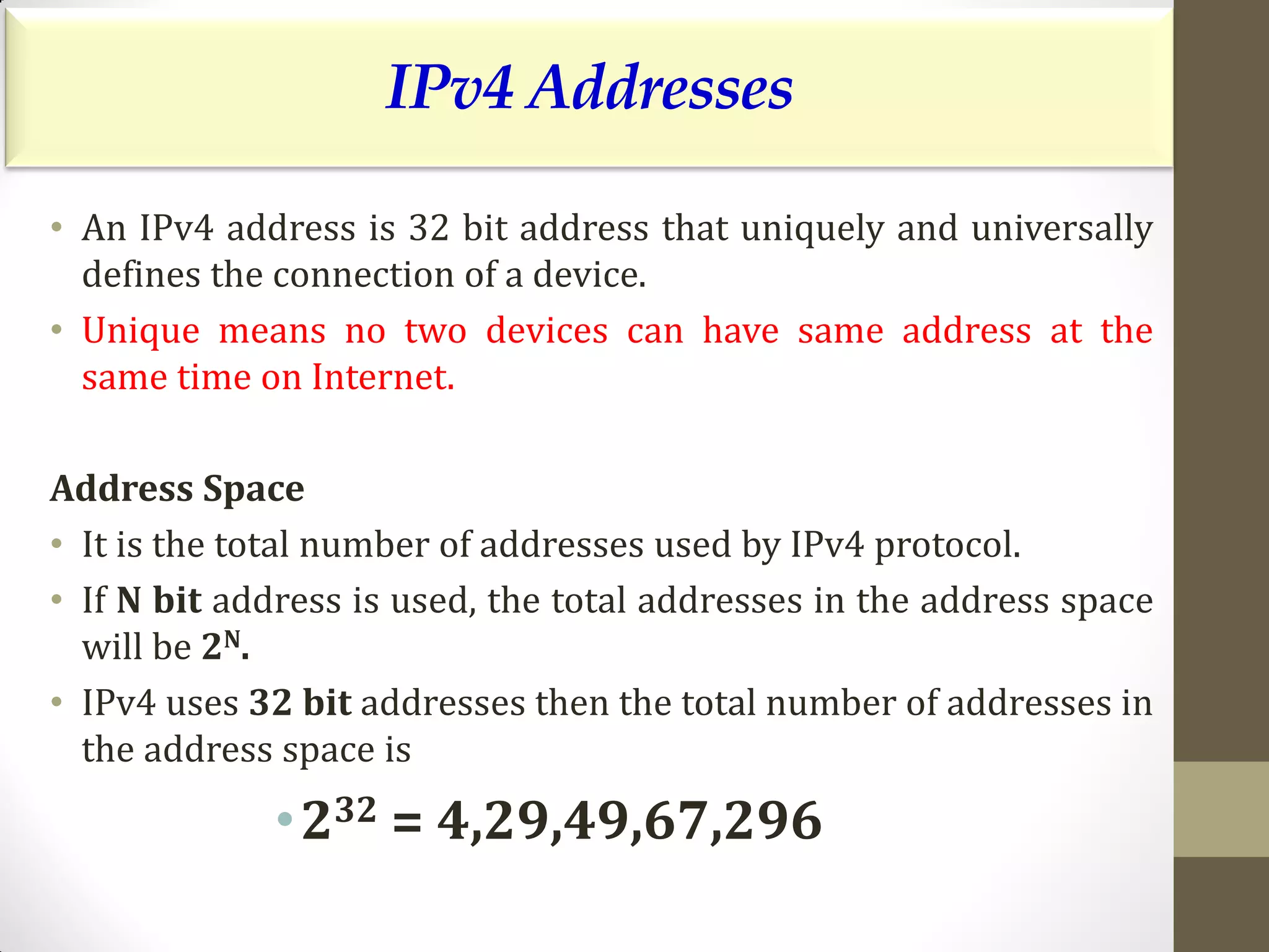 Network layer logical addressing | PDF | Computer Networking | Computing