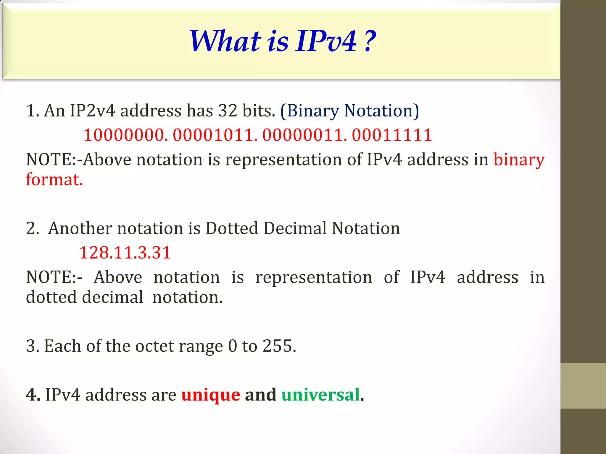 Network layer logical addressing | PDF