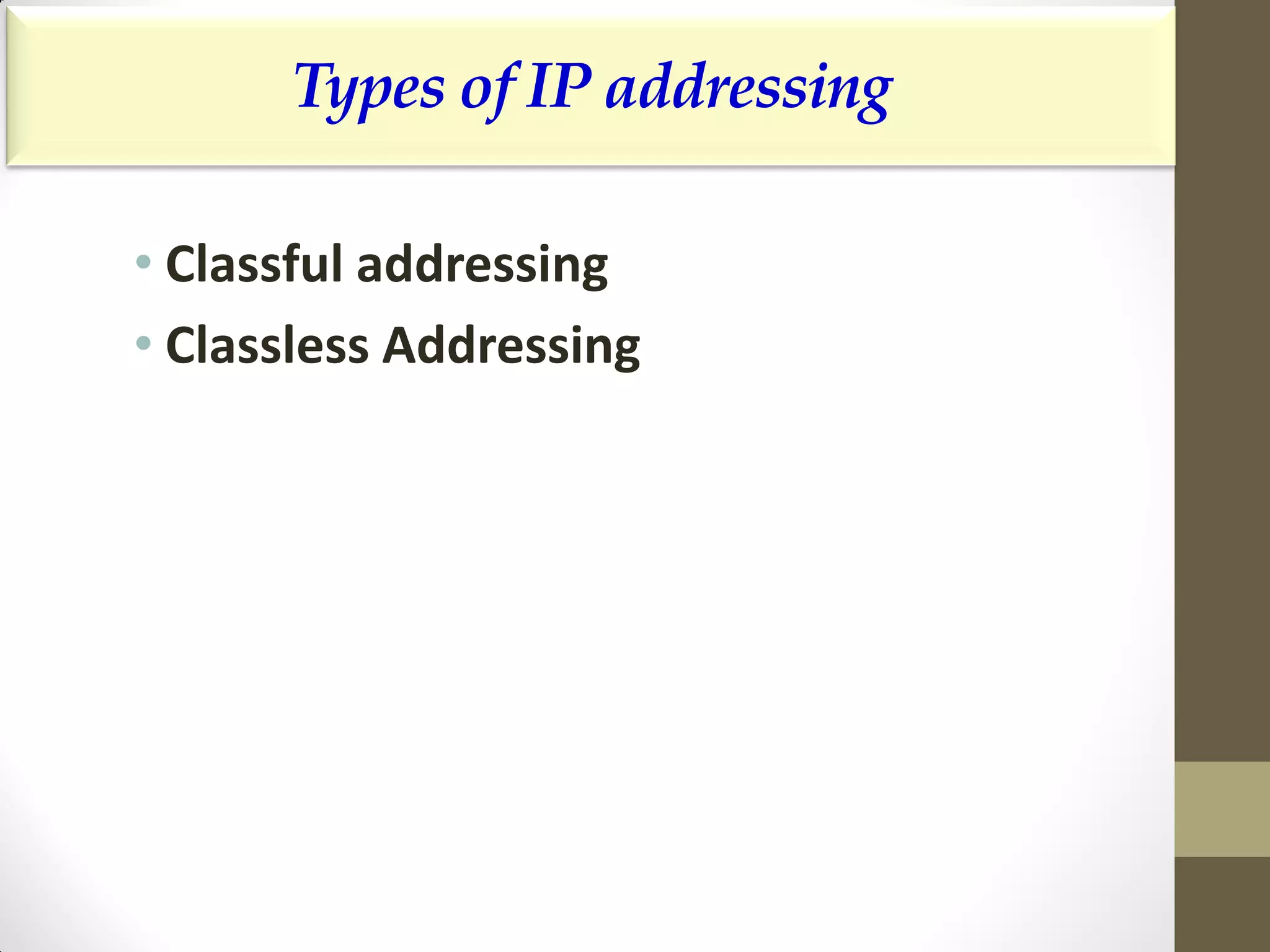 Network layer logical addressing | PDF | Computer Networking | Computing