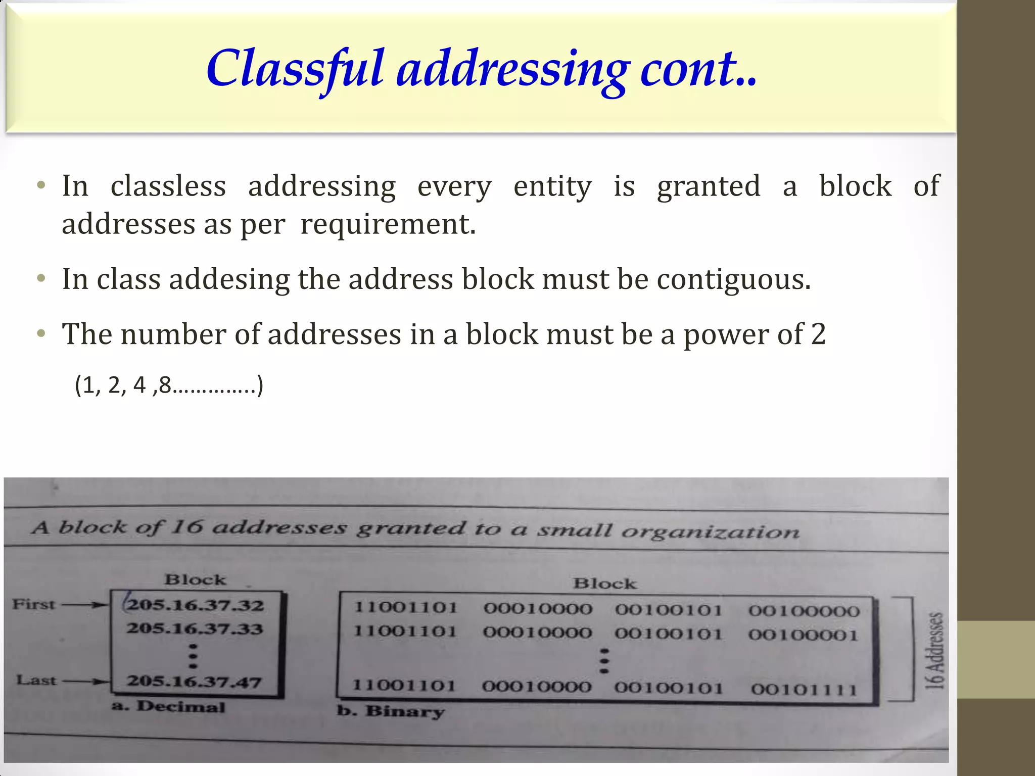 Network layer logical addressing | PDF