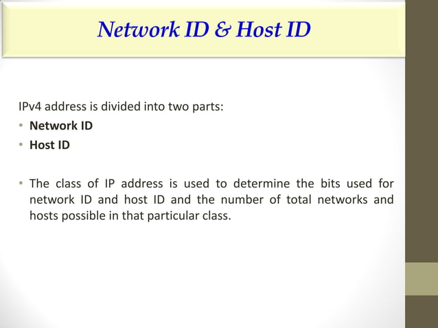 Network layer logical addressing | PDF | Computer Networking | Computing