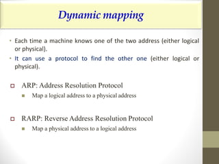 Network layer logical addressing | PDF